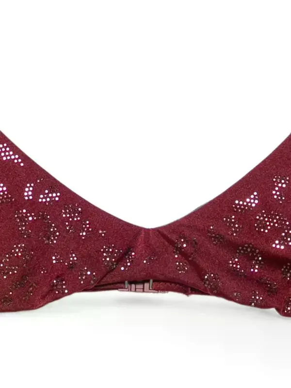 MC2 SAINT BARTH Sequined Bikini - Red