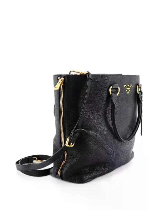 Prada Vitello Daino Convertible Tote Bag