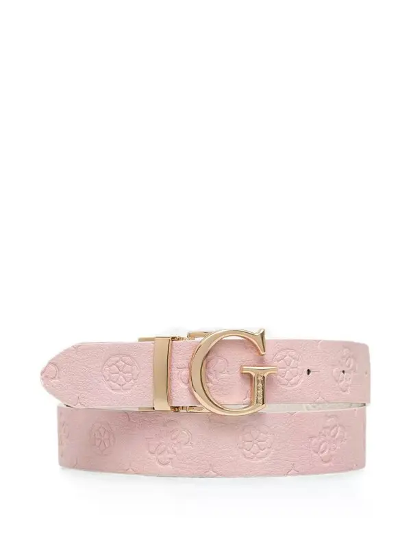 Guess James 4g Logo-embossed Reversible Belt