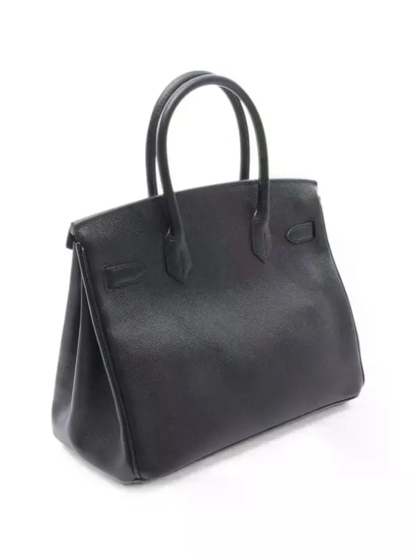 Hermès 2010s Birkin 30 Epsom Tote Bag - Black