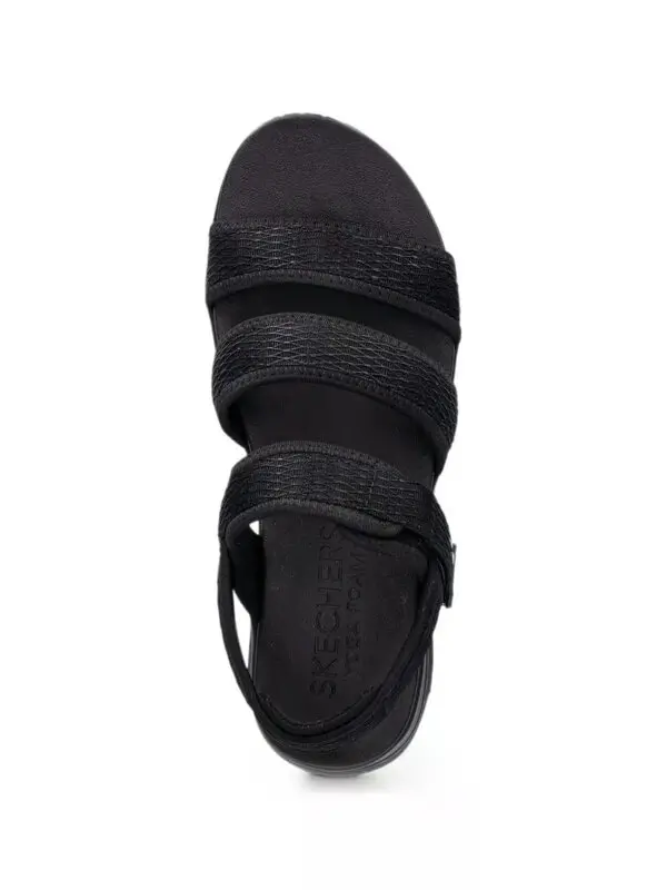 Sketchers Uno Touch-strap Platform Sandals