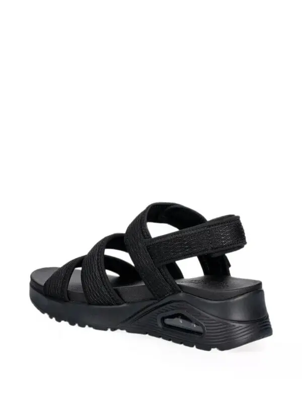 Sketchers Uno Touch-strap Platform Sandals