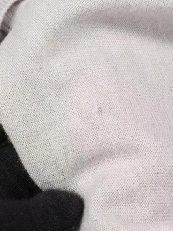 Hermès V-neck Wool Cardigan - Grey
