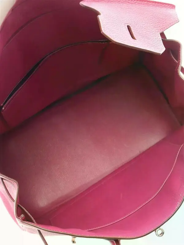 Hermès Togo Leather Birkin 35 Tote Bag - Pink