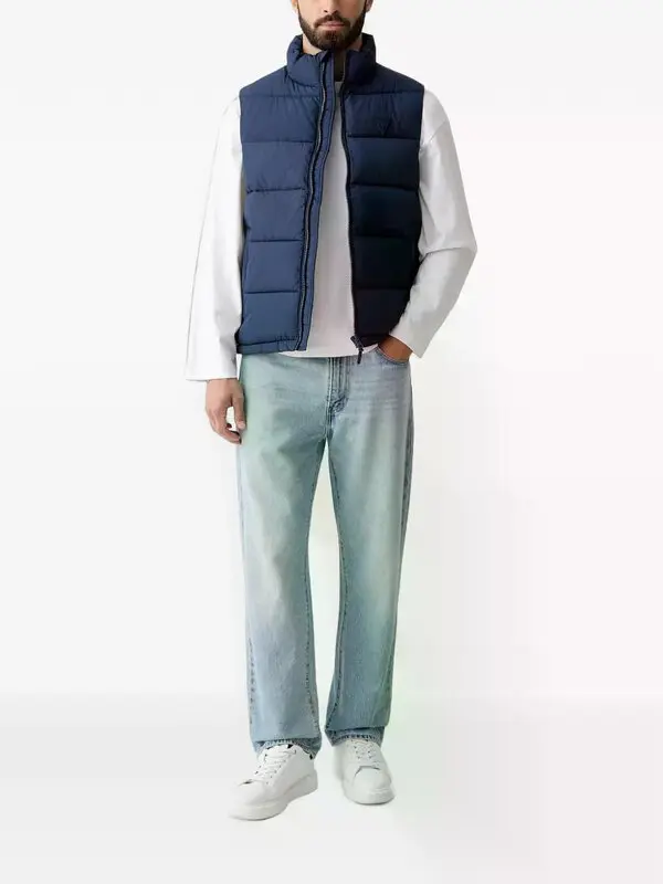 Guess Quilted Logo-patch Gilet