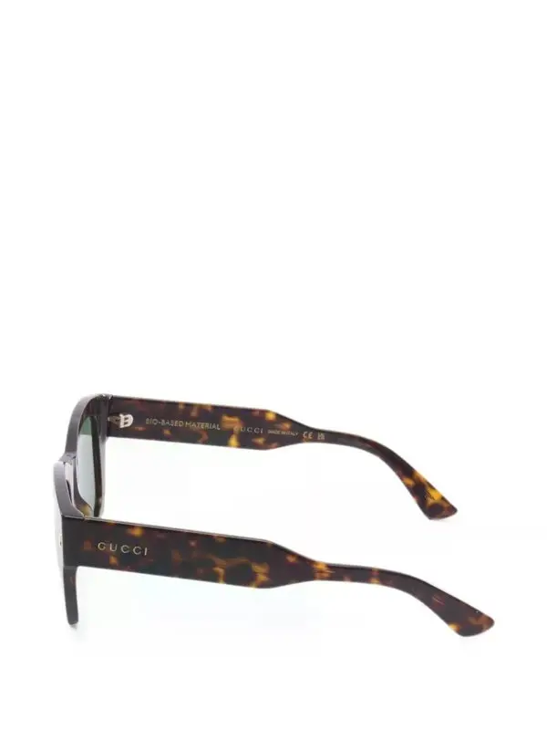 Gucci 2020s Square-frame Sunglasses - Brown