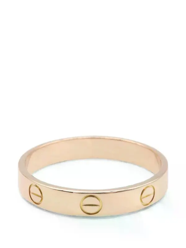 Cartier 18kt Rose Love Ring - Gold