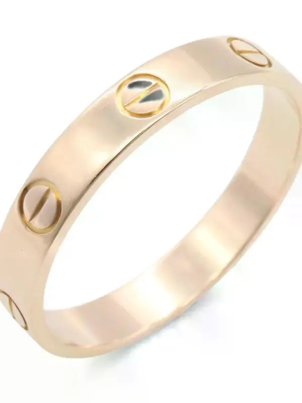 Cartier 18kt Rose Love Ring