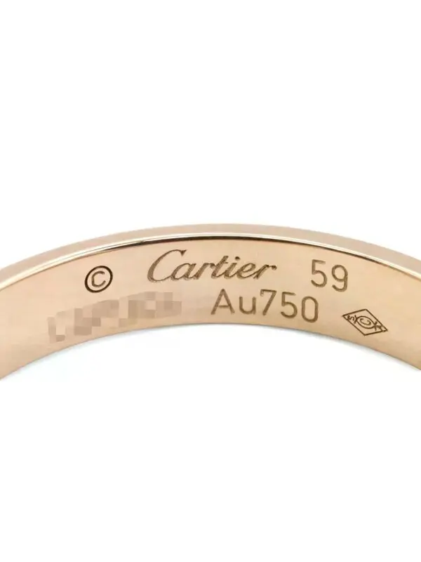Cartier 18kt Rose Love Ring