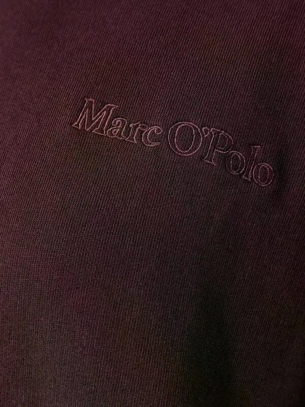 Marc O'polo Embroidered Logo Drop-shoulder Sweatshirt