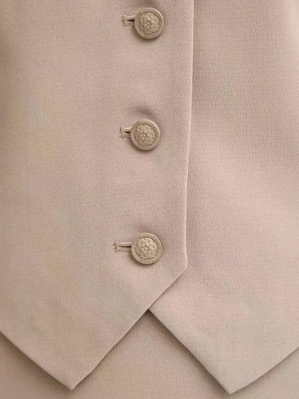 Guess Button-up Sleeveless Waistcoat