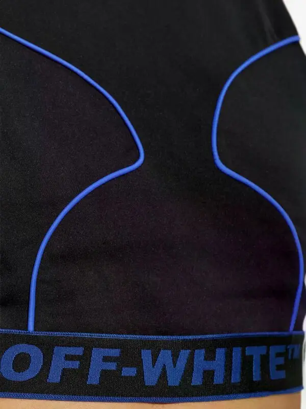 Off-White Logo-tape Piping Top