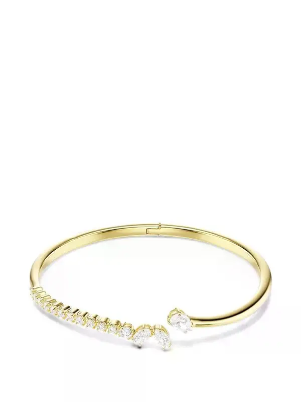 SWAROVSKI Crystal-embellished Open-cuff Bracelet - Gold