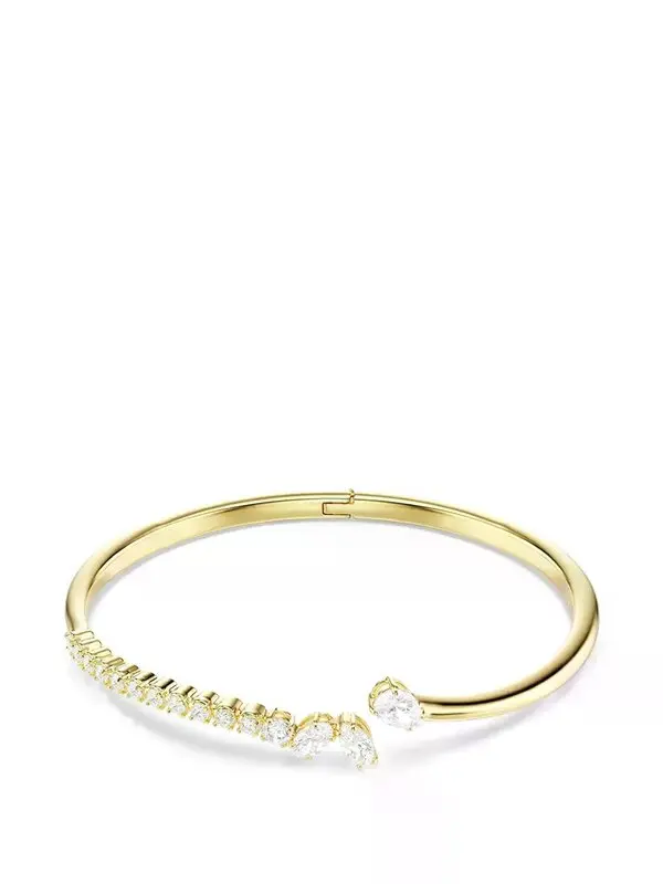 SWAROVSKI Crystal Embellished Open-cuff Bracelet - Gold