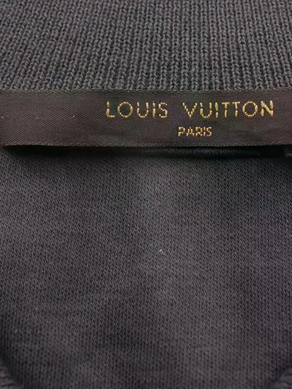 LOUIS VUITTON 2010s Horizontal-stripe Polo Shirt