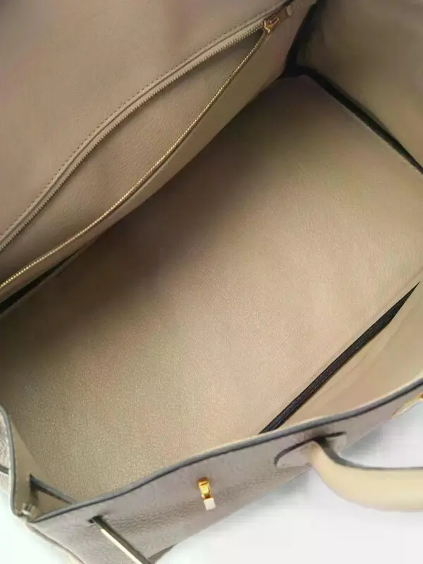 Hermès 35 Birkin Leather Tote Bag - Neutrals
