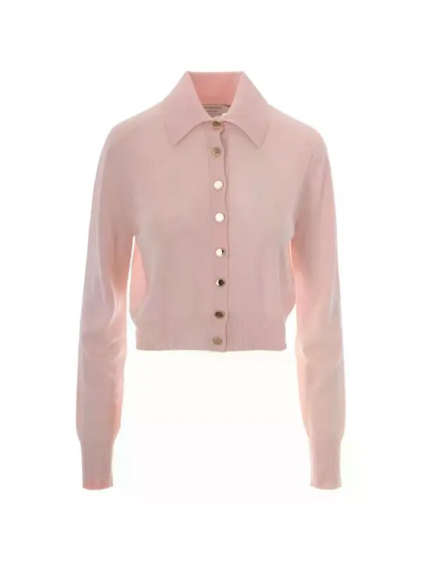 Sportmax Button-up Wool Cardigan - Pink