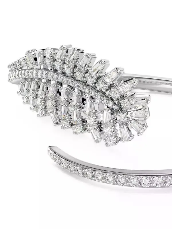 SWAROVSKI Crystal Embellished Feather Motif Bracelet