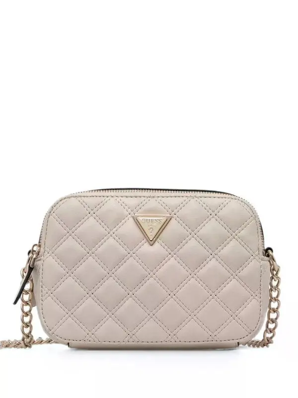Guess Quilted Shoulder Bag - Neutrals