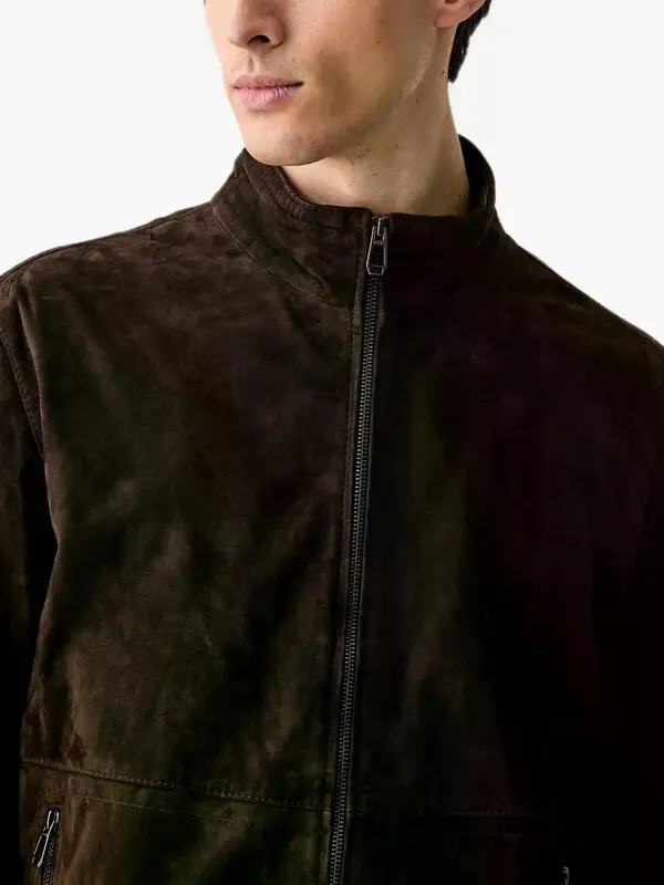 JOOP! Suede Bomber Jacket