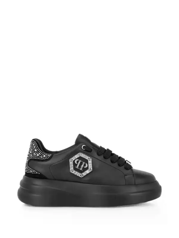 Philipp Plein Megastar Strass Low-top Sneakers
