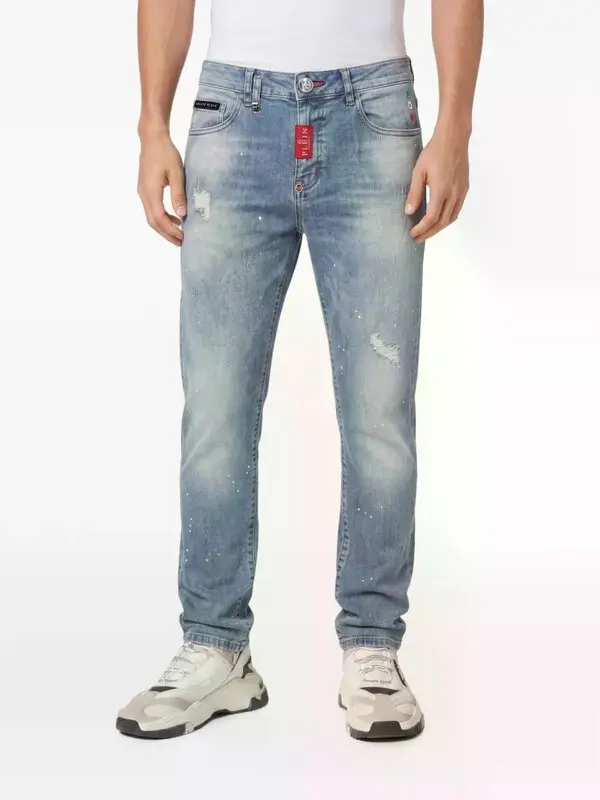 Philipp Plein New Tapered Fit Jeans Basic
