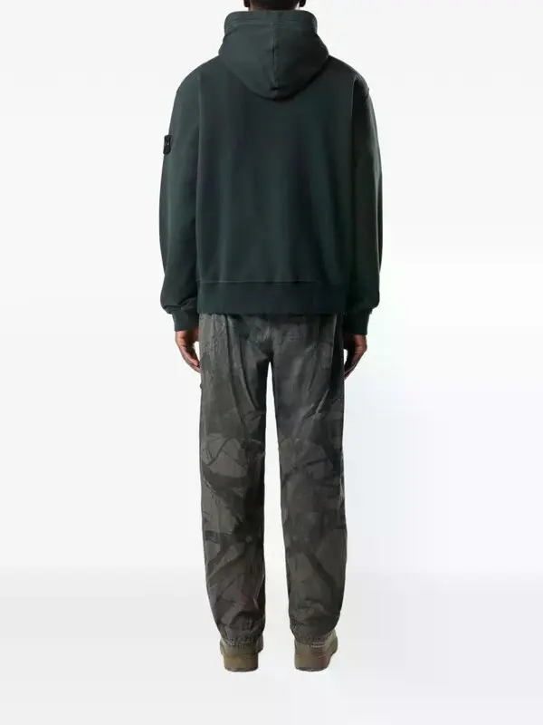 Stone Island Logo Patch Hoodie