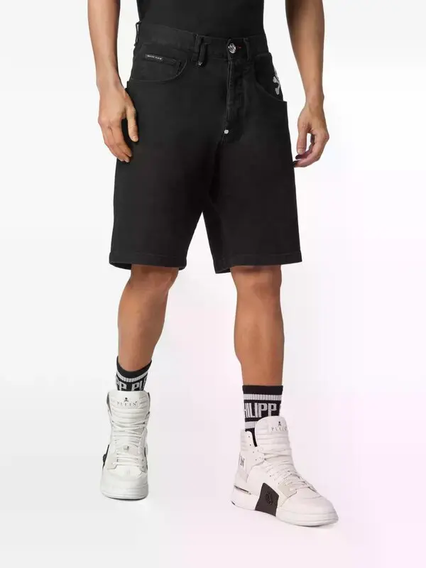 Philipp Plein Denim Formentera Shorts Basics