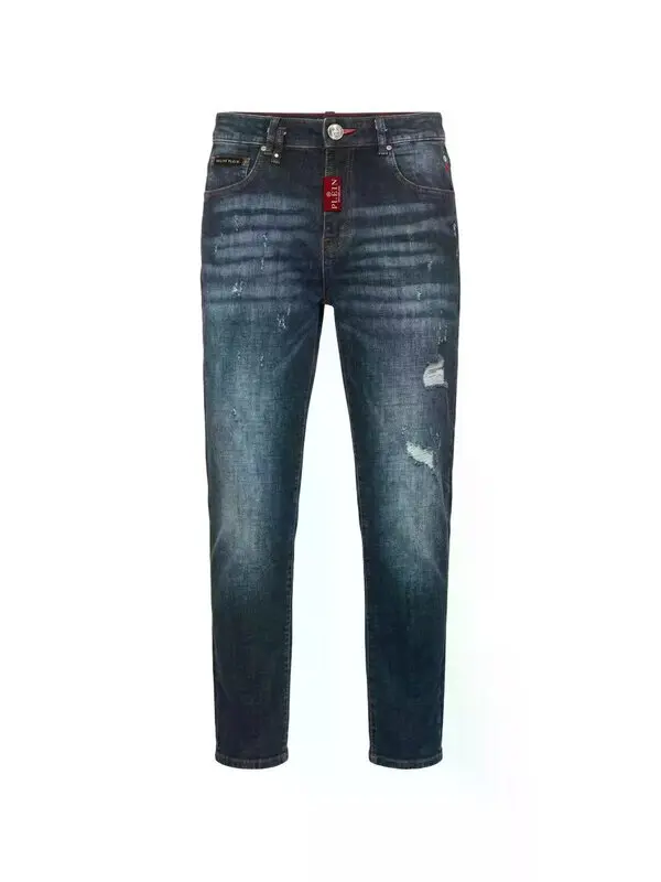 Philipp Plein Tapered-fit Jeans - Blue