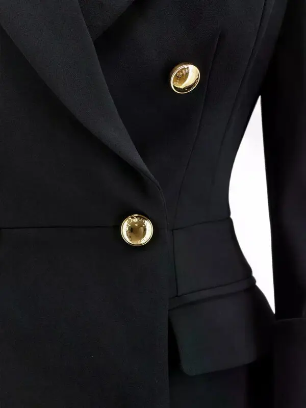 Elisabetta Franchi Double-breasted Peaked-lapel Blazer