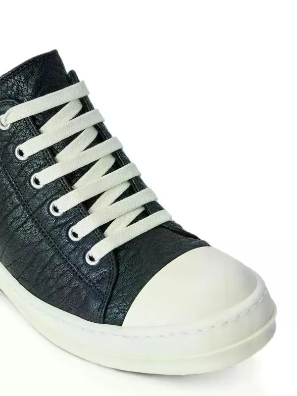 Rick Owens Textured Low-top Sneakers