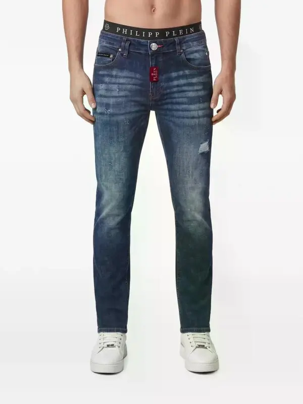 Philipp Plein Straight Supreme Fit Jeans Basic