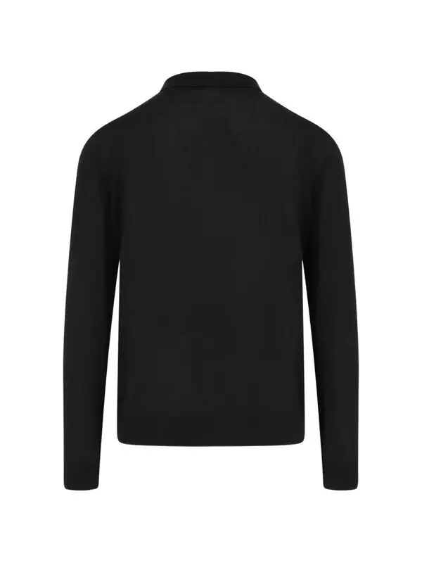 Kiton Quarter-zip Long-sleeve Polo Shirt