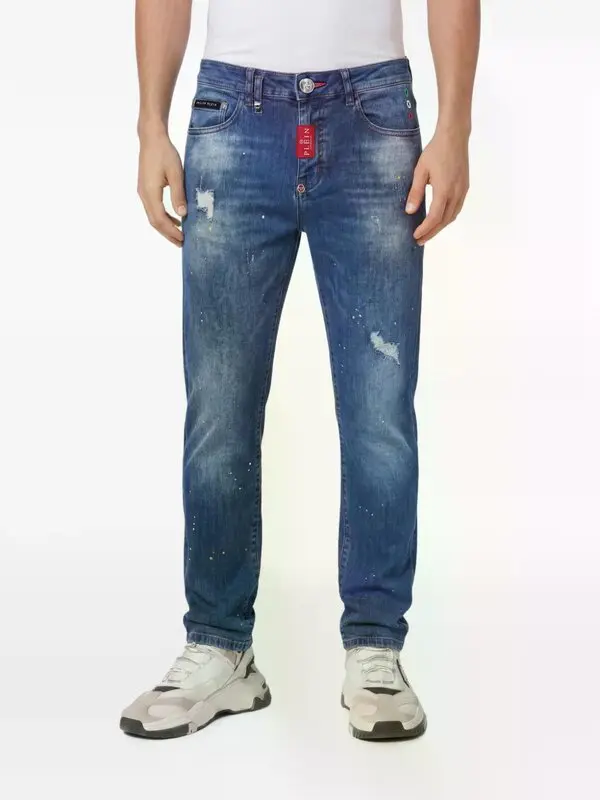 Philipp Plein New Tapered Fit Jeans Basic