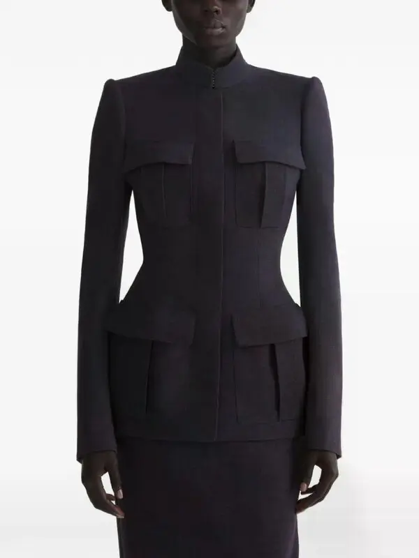 MUGLER Pocket Fitted Jacket