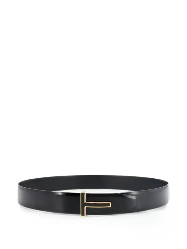 TOM FORD T-buckle Belt - Black