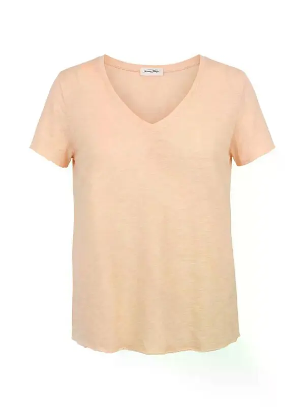 American Vintage V-neck T-shirt - Neutrals