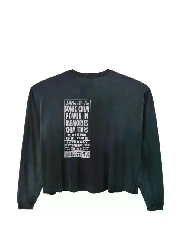 HMDD Lung-print Distressed T-shirt