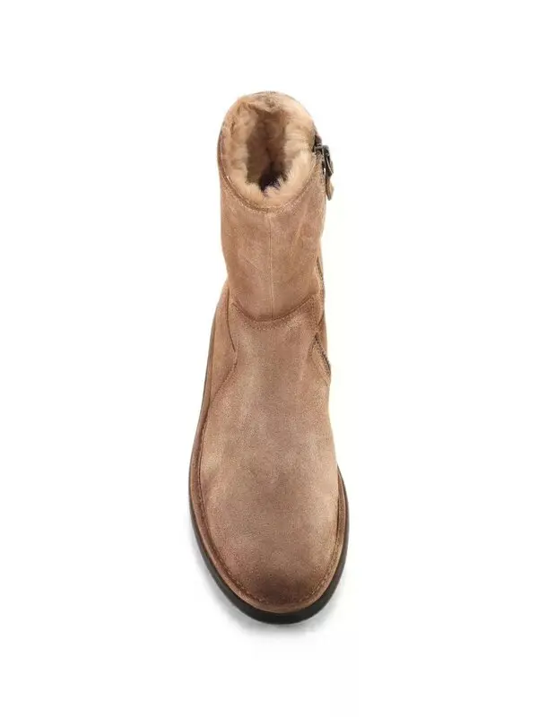 ALEXANDER HOTTO Suede Ankle Boots