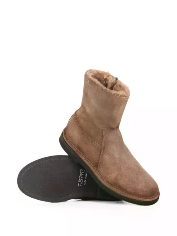 ALEXANDER HOTTO Suede Ankle Boots
