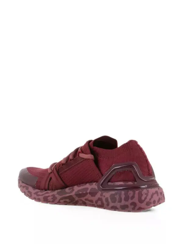 Adidas By Stella McCartney Ultraboost 20 Leopard-print Sneakers - Red