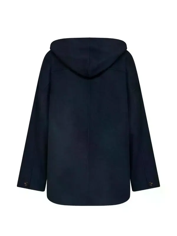 Max Mara Hooded Double-faced Coat