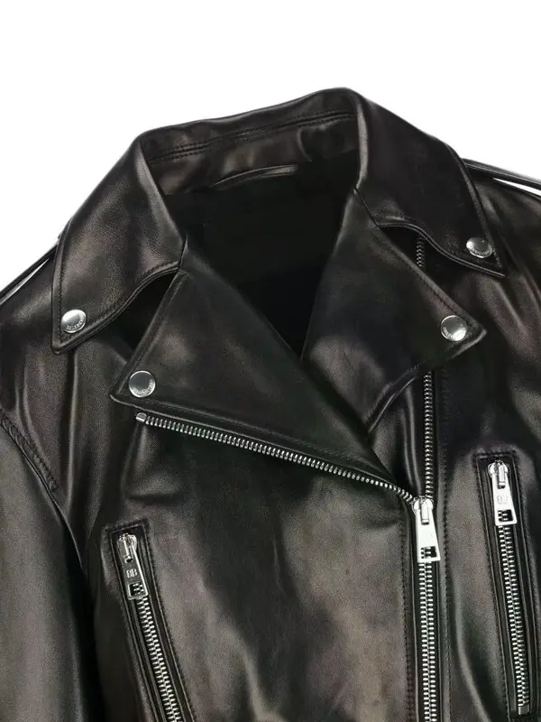 Balenciaga Biker Leather Jacket