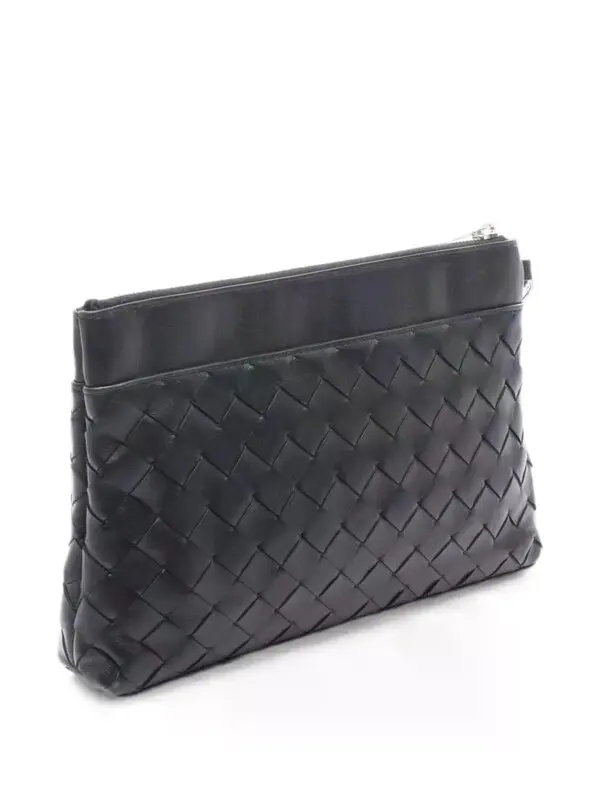 Bottega Veneta Intrecciato Prism Pouch Clutch Bag