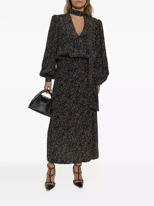 Valentino Garavani Star-print Silk Shirt