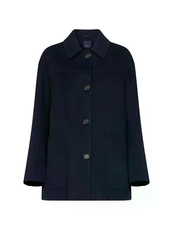 Max Mara Single-breasted Wool Coat