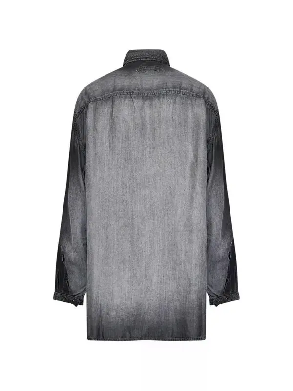 DIESEL® Scarf-collar Dégradé Shirt