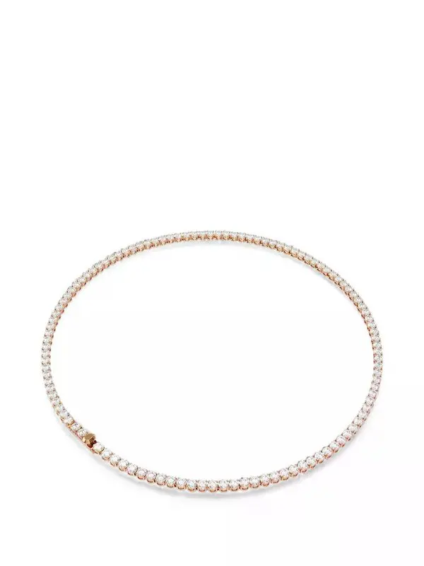 SWAROVSKI Crystal-embellished Necklace - Pink