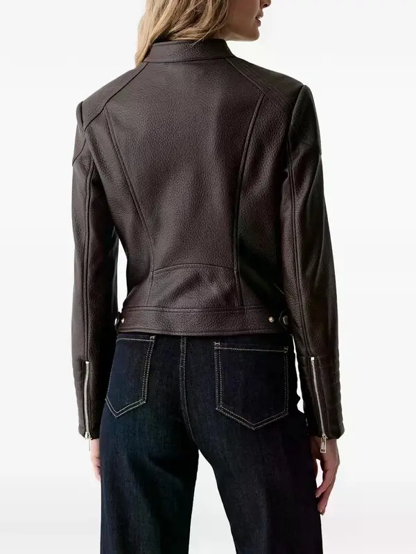 Guess Zip-up Panelled Jacket