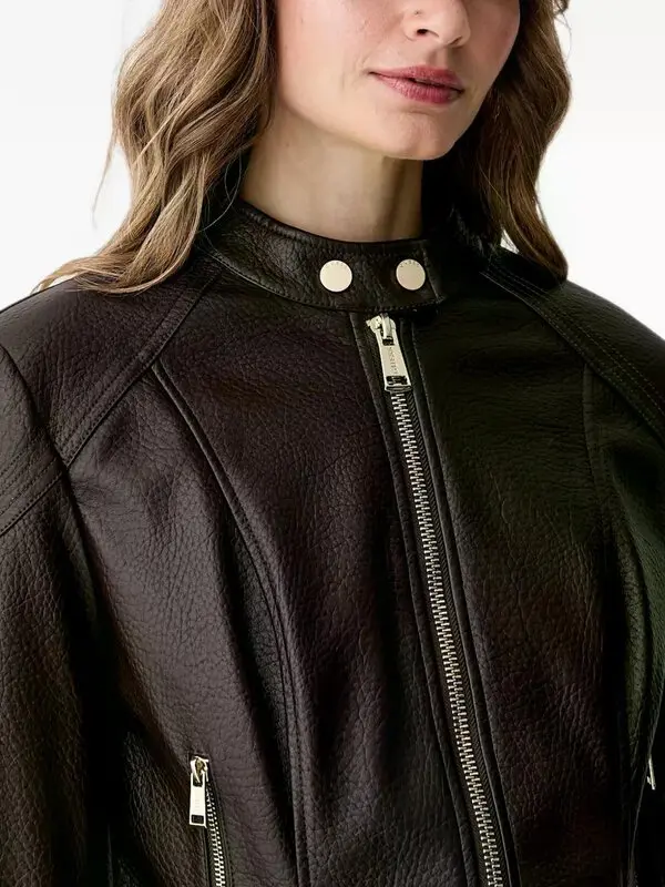 Guess Zip-up Panelled Jacket